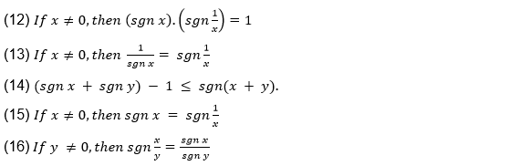 What are definition of signum function? Definition, Types and Importance - maths | AESL